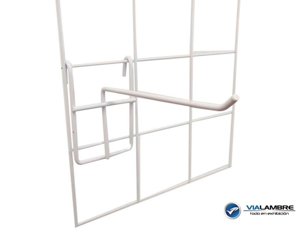 Rack malla pintado 15 cm REF: 943-001 - Vialambre
