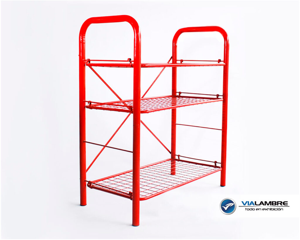 Estantería 3 Entrepaños Metálica - Vialambre